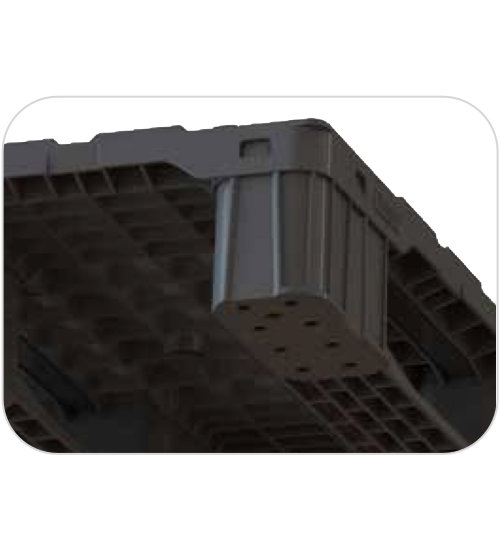 PG-4832-3R-150mm33lbsCD - 48x32 Plastic Pallet | Nelson Company